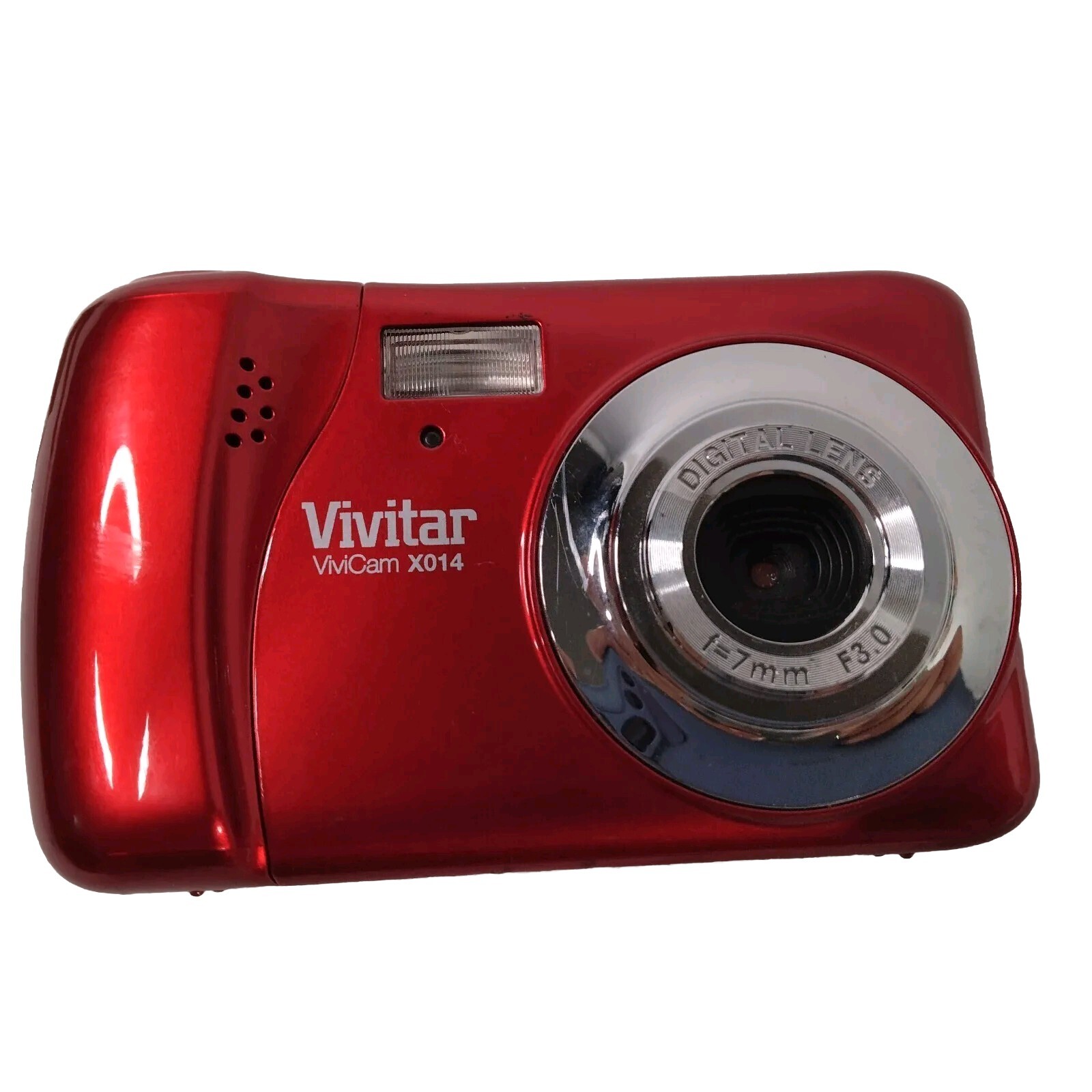 Vivitar ViviCam X014N 10.1MP Digital Camera - Red | eBay