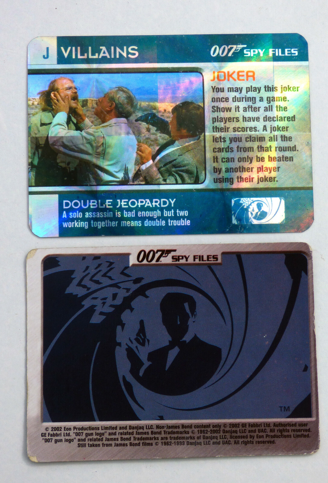 007 Spy Files 2002 James Bond Collectors Trade Cards - Multi Listing ...
