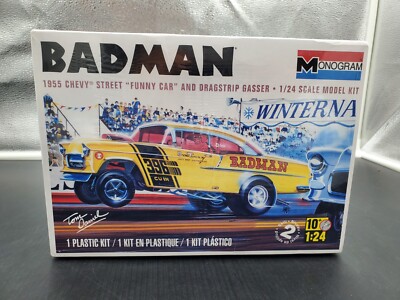 VINTAGE MONOGRAM 1/24 SCALE 1955 BADMAN STREET FUNNY CAR Tom Daniel | eBay
