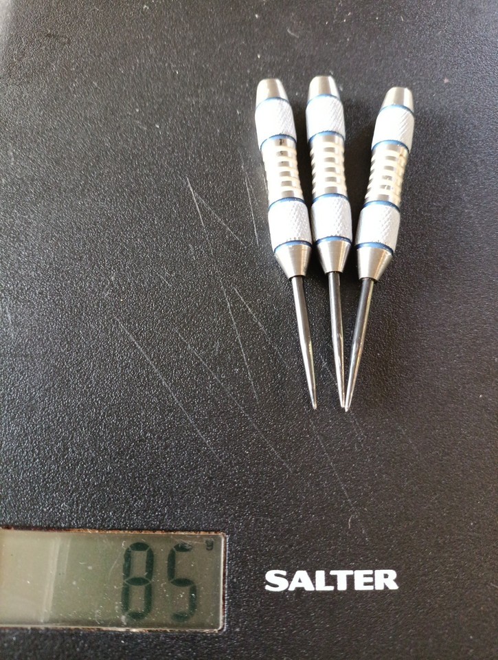 RED DRAGON Stag Tungsten Blue Steeltip Darts Set 26g,28g,30g , Flights ...