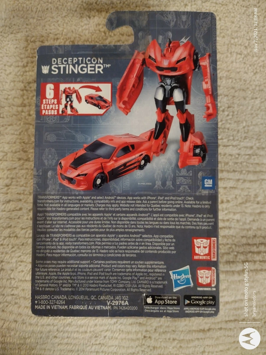 Transformers 4 Stinger Robot