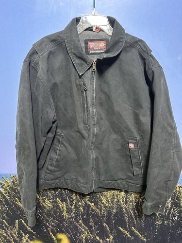 DDX Dri Duck XL Waterproof Fleece Lined Insulated Black Canvas Jacket ...