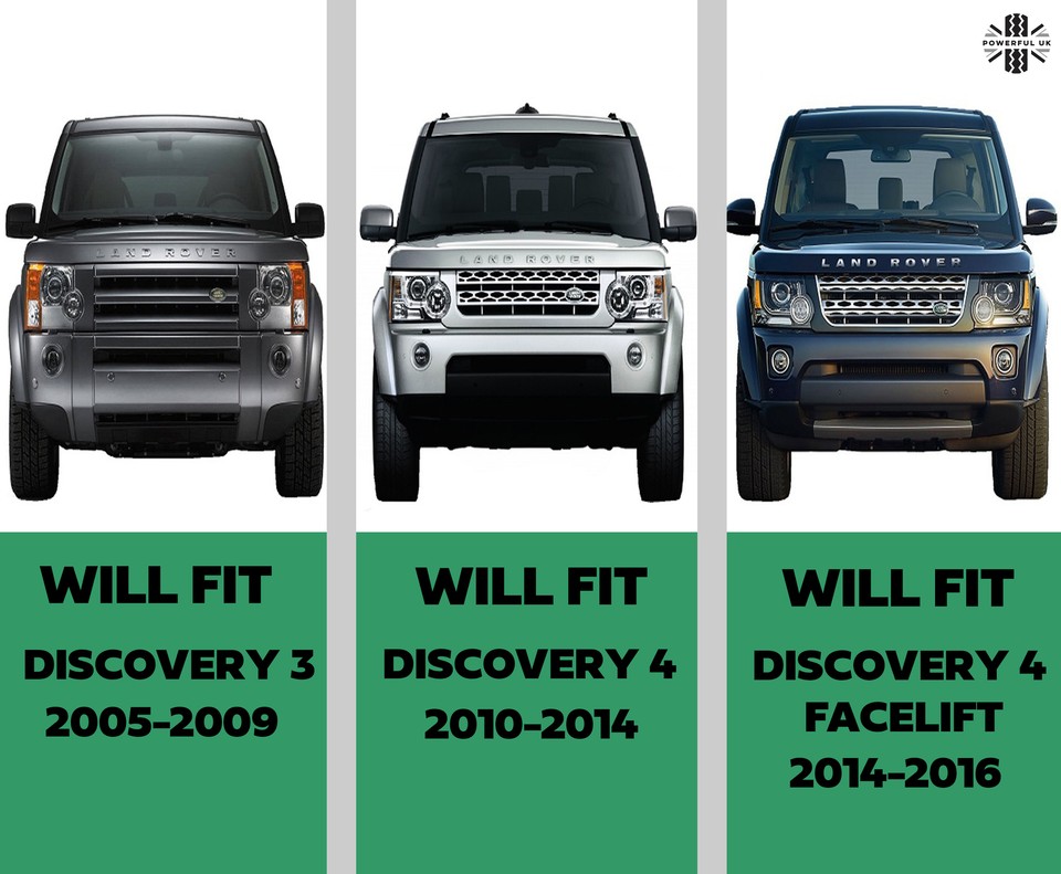 Stainless Steel Rear Bumper Step Cover for Land Rover Discovery 3 & 4 ...