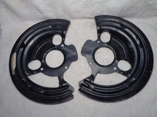 NOS Mopar 1973-79 Disc Brake Rotor Shields | eBay
