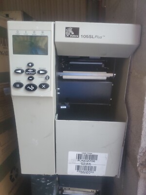 Zebra 105SL Plus Industrial Thermal Printer Label/Barcode Printer | eBay