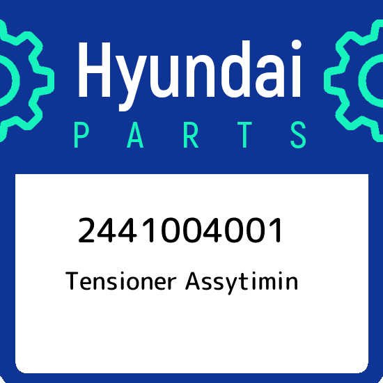 2441004001 Genuine Hyundai / KIA Tensioner Assy-timin for sale online ...