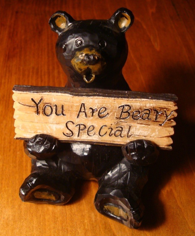 FREE BEAR HUGS / YOU ARE BEARY SPECIAL Black Bear Lodge Signs Cabin ...