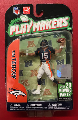 McFarlane Toys NFL Play Makers Denver Broncos Tim Tebow Action Figure ...