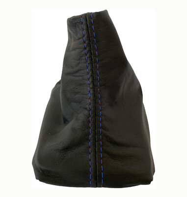 Shift Boot For MERCEDES SLK R171 W171 2004-2011 Automatic Leather Blue ...