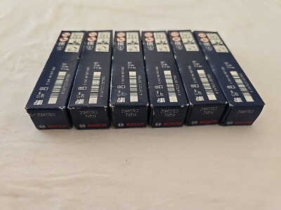 6x Bosch Spark Plugs ZGR6STE2 For BMW E60 E90 E92 E93 135i 335i 535i ...