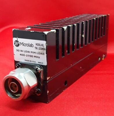 Microlab Model TK-23MN 30Watt Low Pim Load 400-2700 Mhz Type N - Male | eBay
