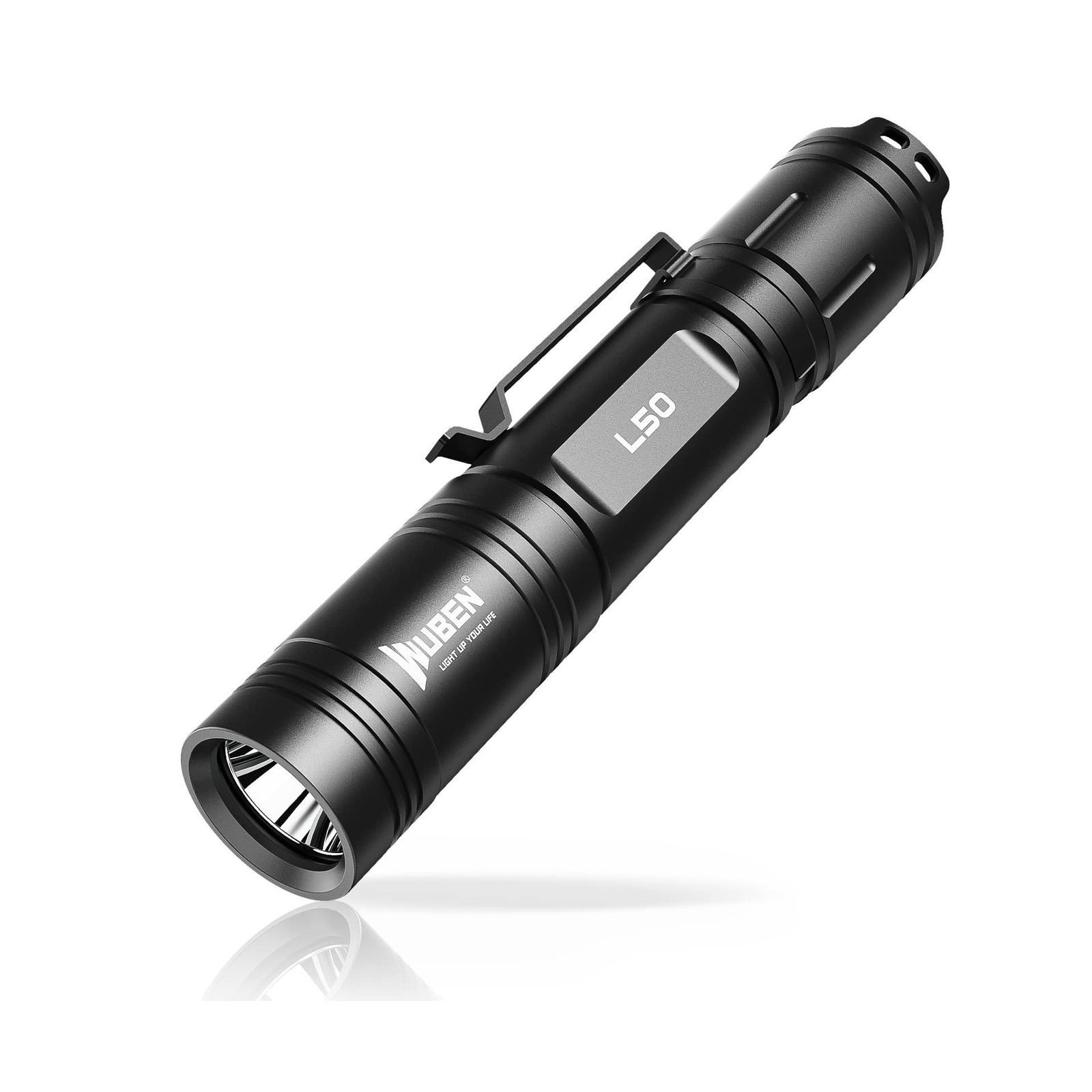 WUBEN L50 LED Flashlight Rechargeable, 1200 High Lumens Flash Light ...
