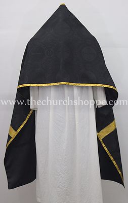 NEW BLACK Set of 2 Roman Catholic Church VIMPS ,VIMPA | eBay