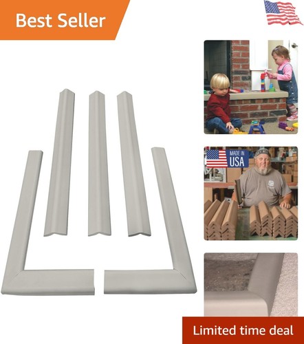 Complete Baby Proofing Hearth Pad with Adhesive Bumpers - 12.5 Feet ...