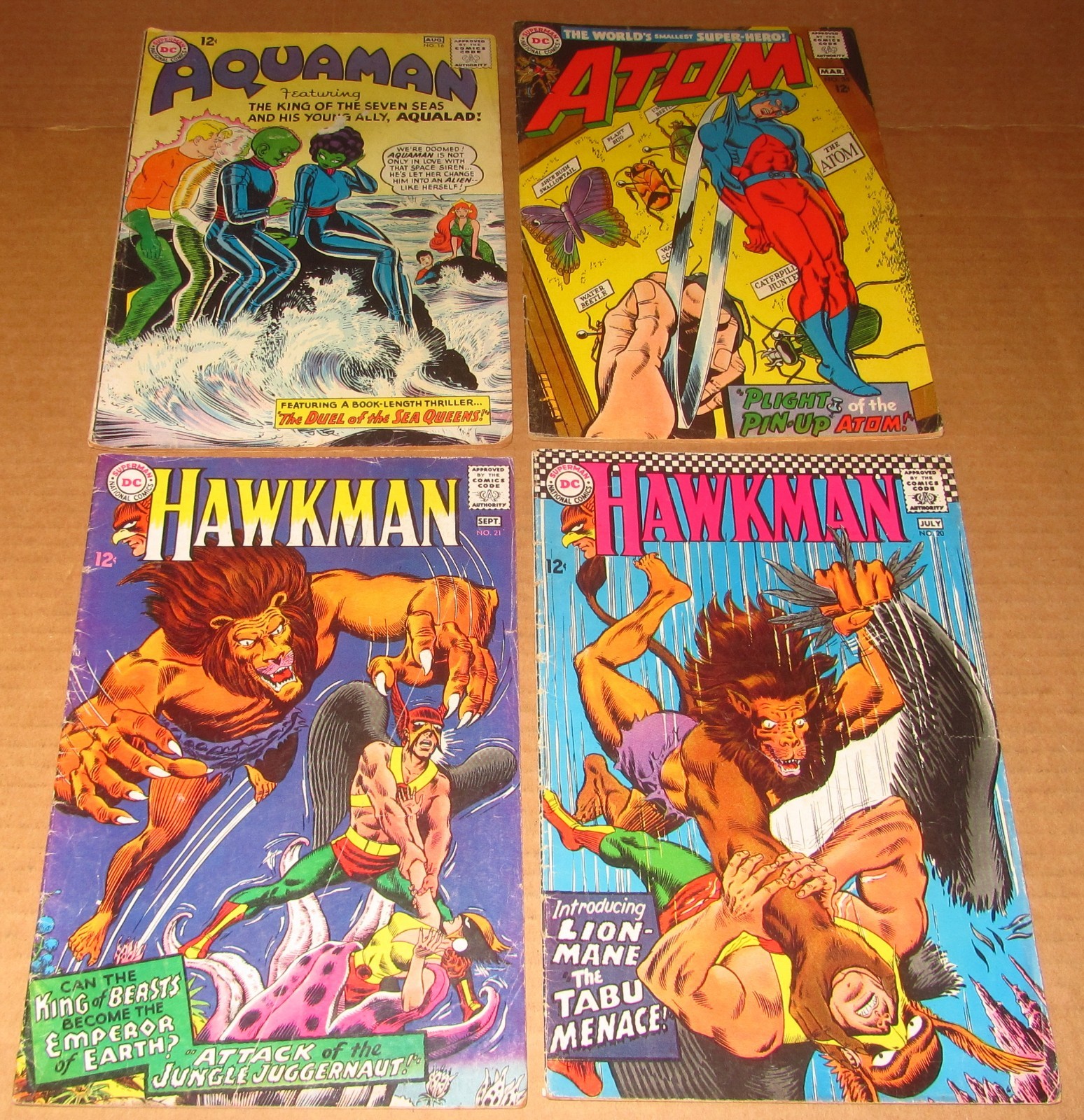 Silver/Golden-age DC Lot 1955-68 (x12)- House of Mystery/Brave and the ...