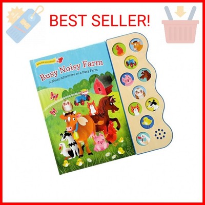 Busy Noisy Farm: Interactive Children's Sound Book with 10 Farmyard ...