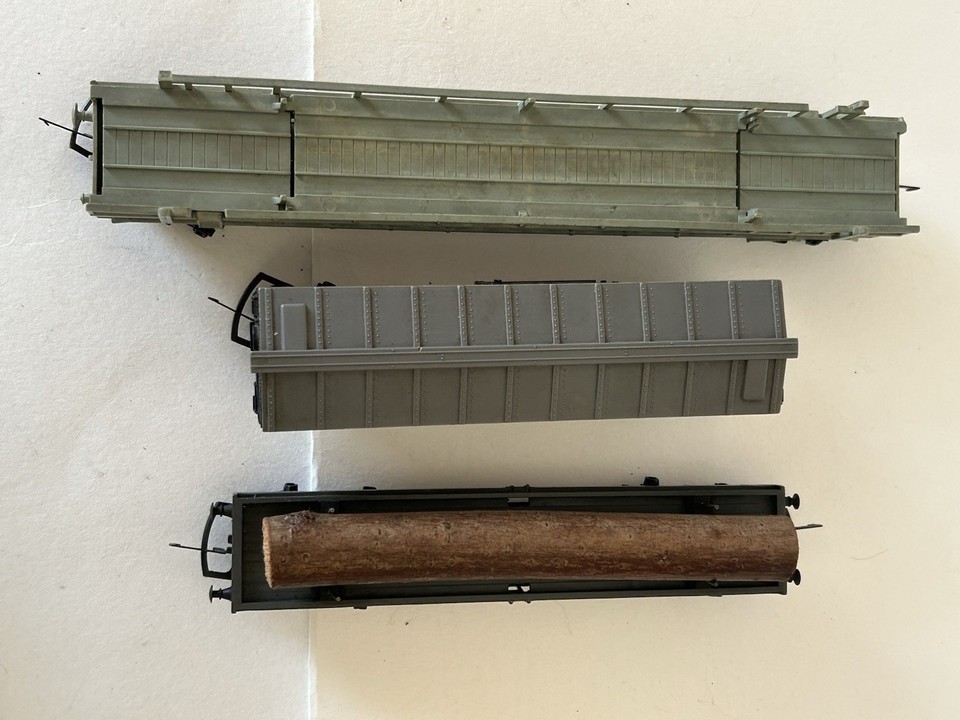 00 Gauge Job Lot-Mixed Rolling Stock Tanker/Mineral/Bogie/Car/Cleaning ...