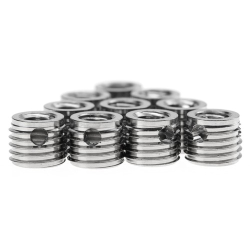 Self Tapping Stainless Steel Thread Inserts 10 Pack M6-M10 for Strong ...