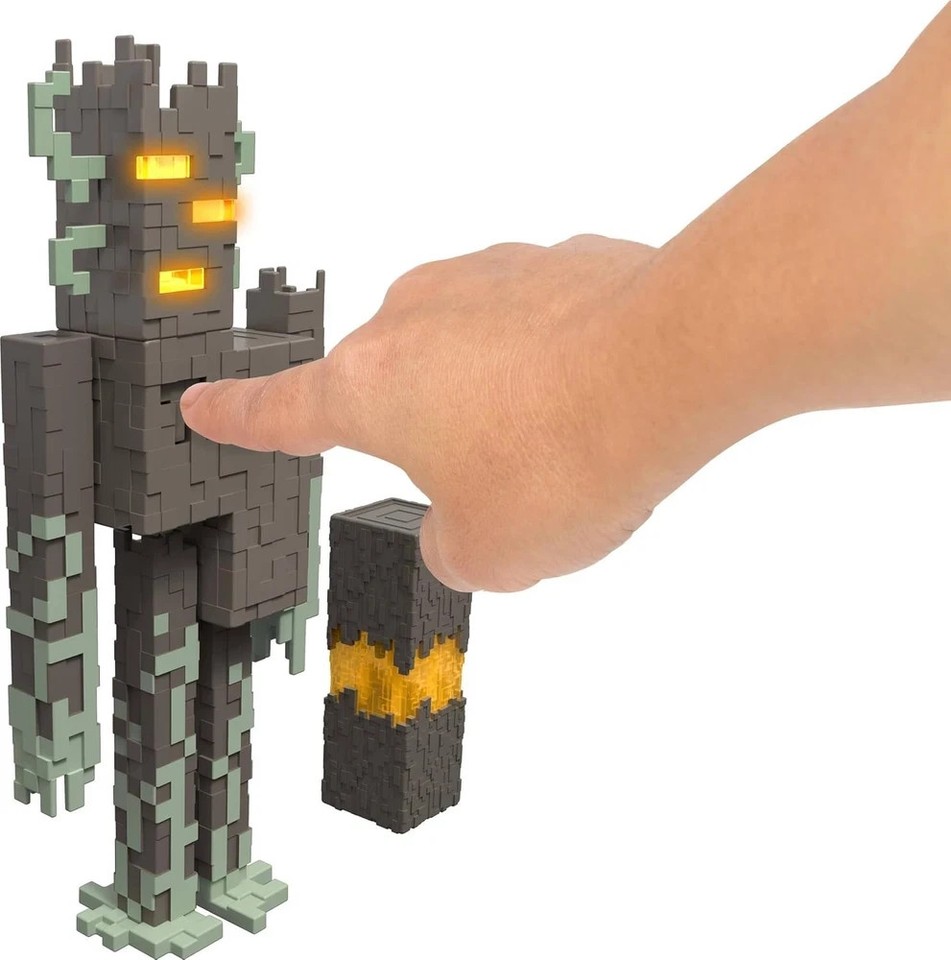 Minecraft The Creaking 8" Action Figure Interactive Lights, Sounds ...