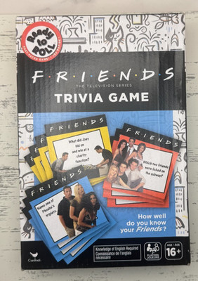 Friends Trivia Card Game Cardinal Ready To Roll Brand New | eBay