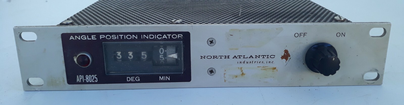 North Atlantic Angle Position Indicator API-8025 Spec s-552 | eBay