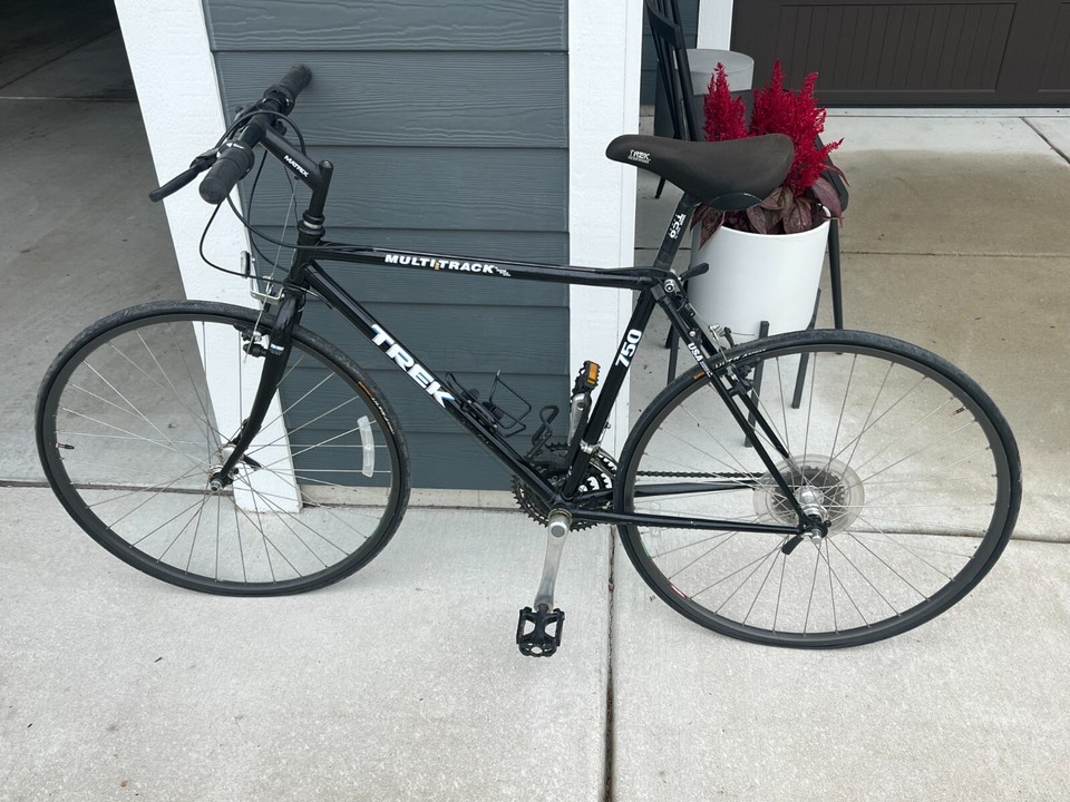 1992 TREK 750 Multi-track Hybrid Bike USA Double Butted Lugged Chromoly ...