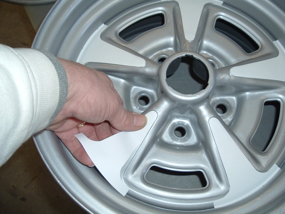 Pontiac Rally II Wheel Paint Mask Stencil Kit (2 sets of each 14" and ...