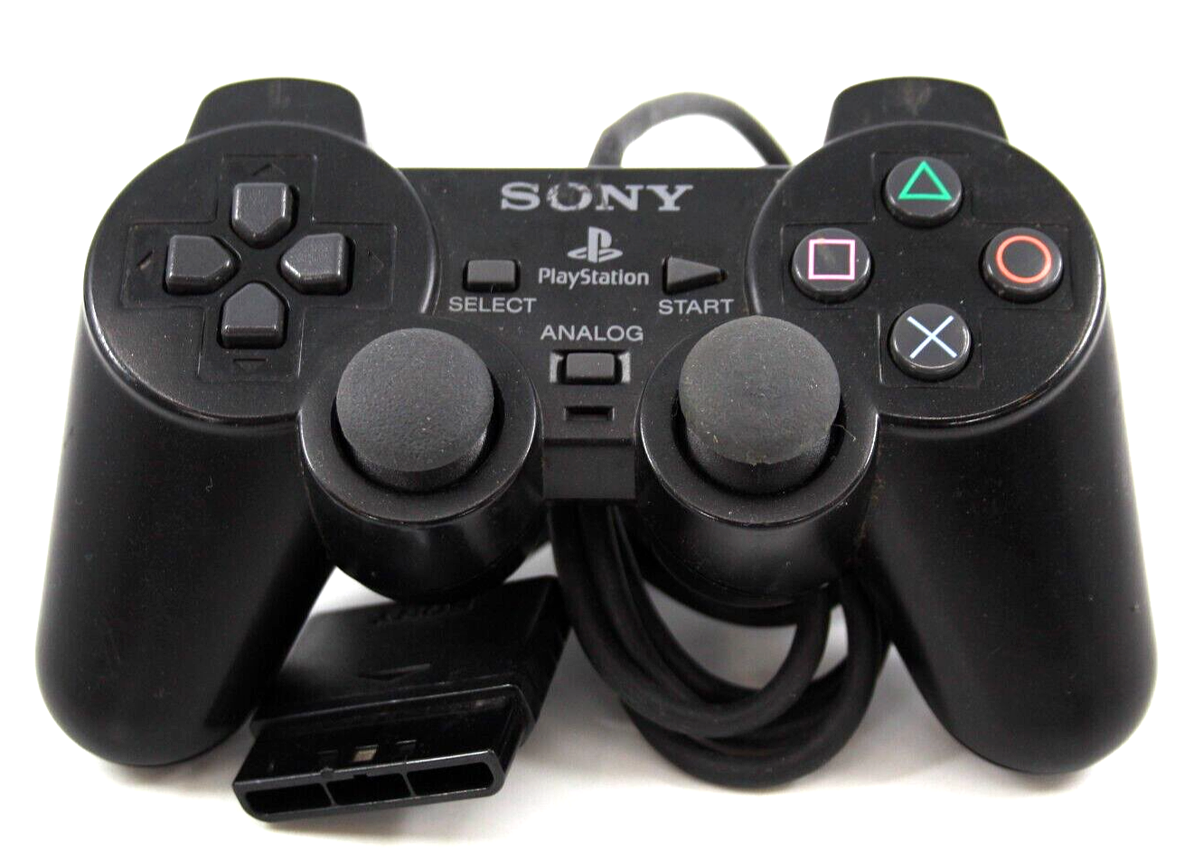 Official Sony PS2 PlayStation 2 Black DualShock 2 Controller - SCPH ...