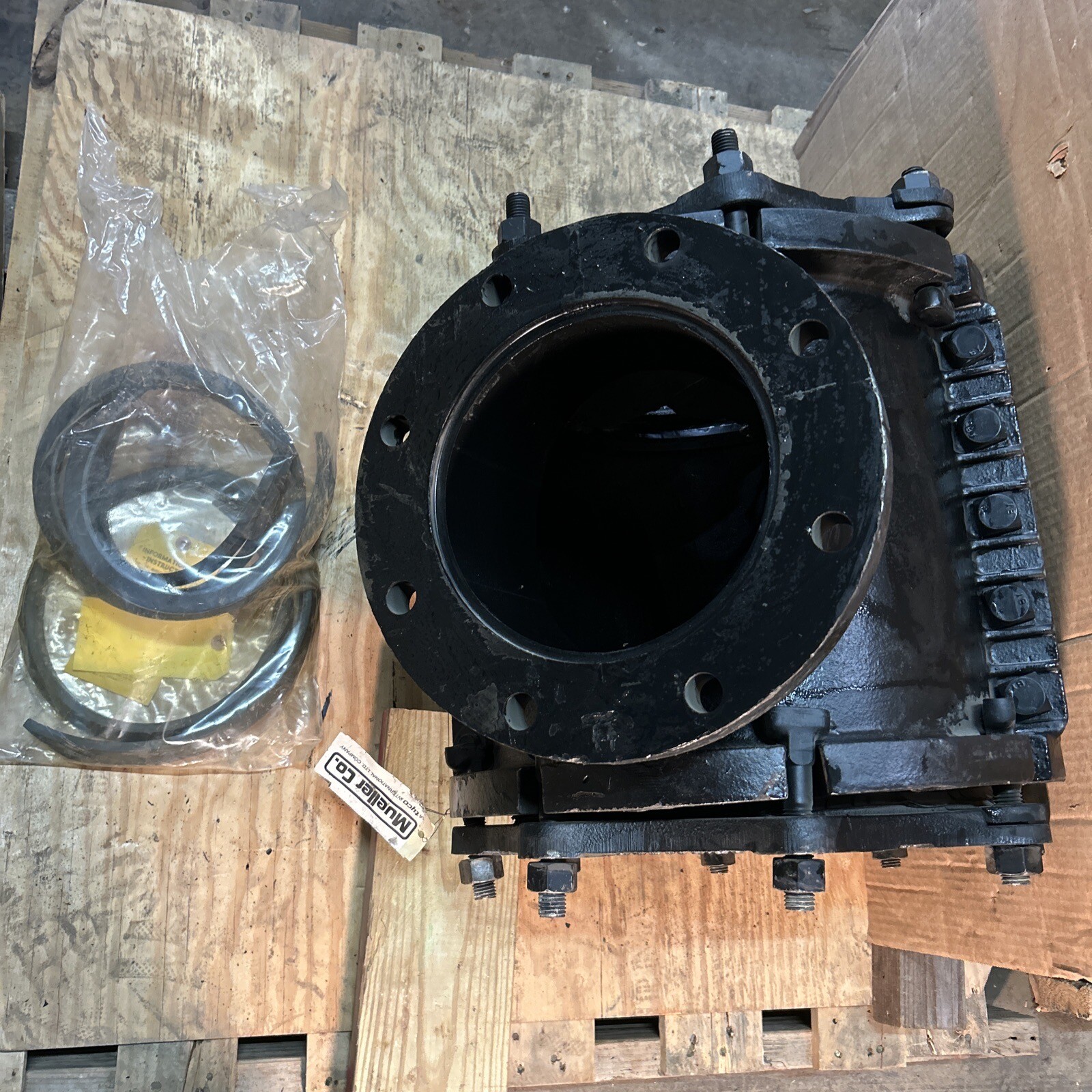 MUELLER H-615 12” X 8” MJ TAPPING SLEEVE DI 13.14-13.56 MECHANICAL ...