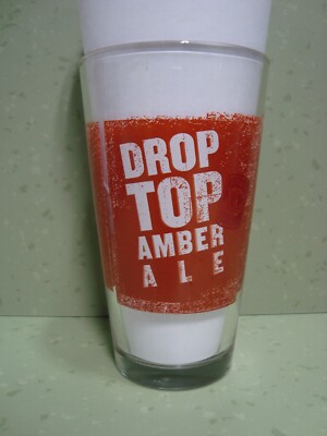 Drop Top Amber Ale Beer Glass 16 oz. Widmer Bros | eBay