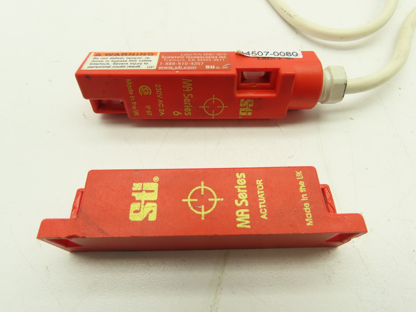 Scientific Technologies 28361-0010 STI MA Series 6 Coded Sensor With ...