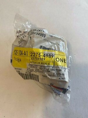 22754989 OEM GM HVAC Evaporator Heater Mode Valve Blend Door Actuator ...