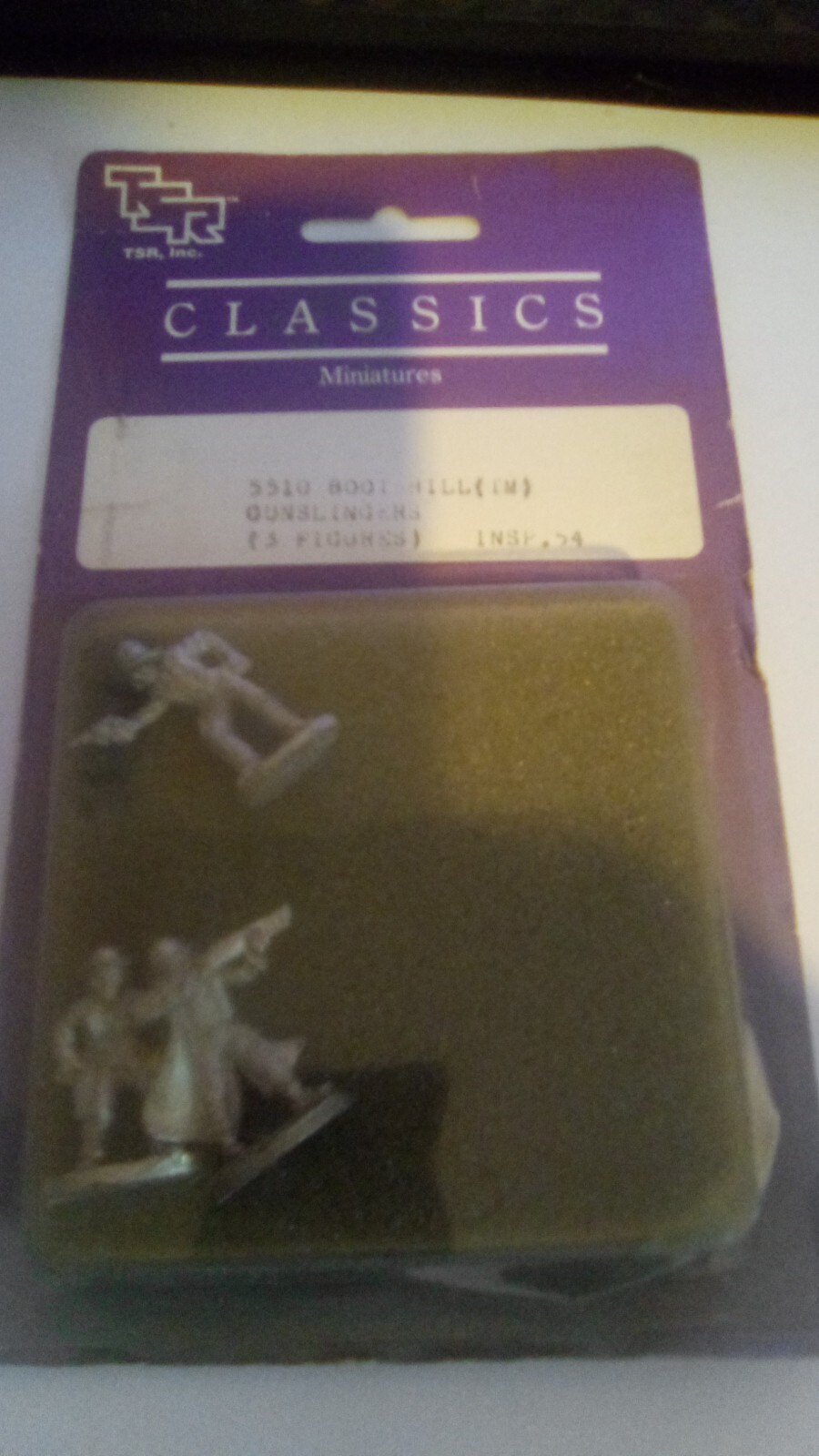 TSR Classics Miniatures 5510 Boot Hill Gunslingers. Mint in Pack | eBay UK