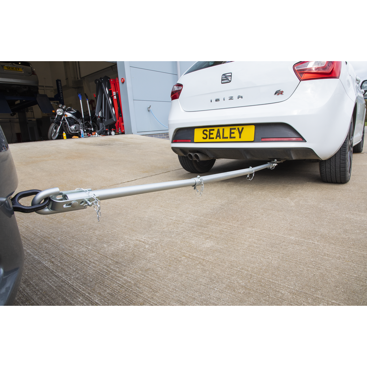 HEAVY DUTY 2000KG TOWING POLE TOW ROPE 1.8 mtr RECOVERY POLE IN BAG ...