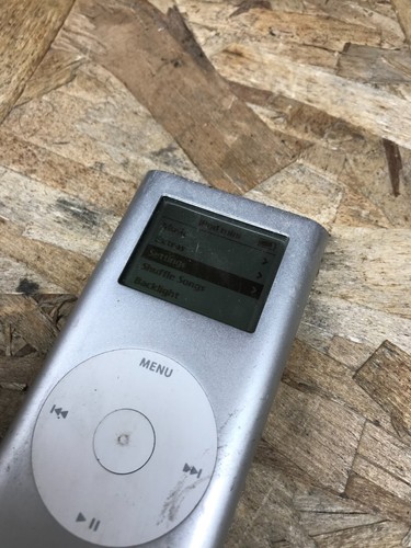 2004 Apple iPod Mini 1st Generation Silver A1051 (4 GB) Tested -lz ...