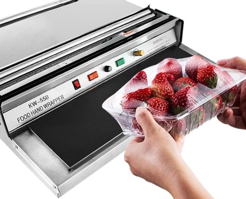 Commercial cling film packaging machine Fully automatic packaging and ...