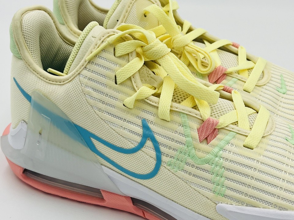 Nike Lebron Witness 6 Shoes "Easter" Coconut Men's Size 11.5 CZ4052-103 ...