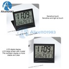 Digital Deck Clock Foldable Calendar Temperature Timer Alarm Clock LCD ...