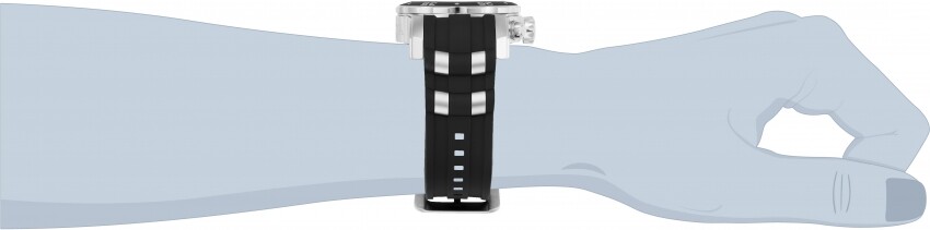 Invicta Pro Diver Zager Exclusive 52mm Multicolor Stainless Steel Case ...