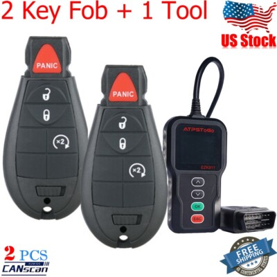 New Key Fob Programmer Tool For 2008-2013 Jeep Grand Cherokee Remote ...