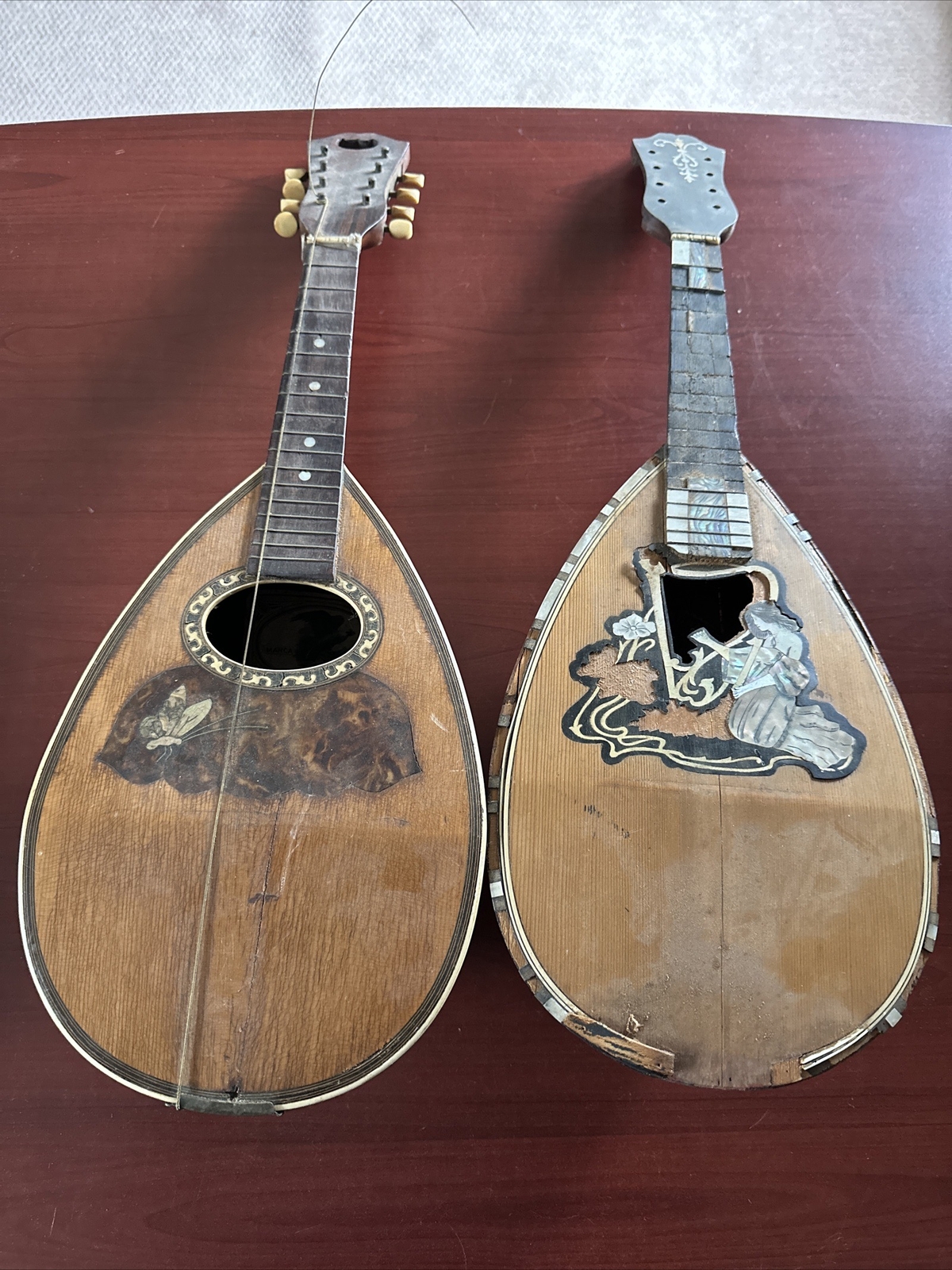 Vintage Bowl Back Mandolins - Lot Of 2 | eBay