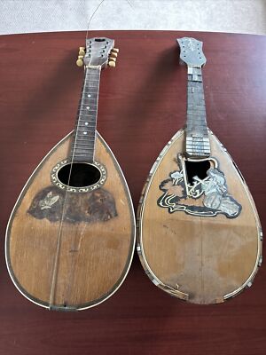 Vintage Bowl Back Mandolins - Lot Of 2 | eBay