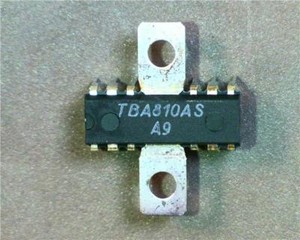 1 x TBA810AS Audio Amplifier IC, 6 Watts into 4 Ohms, 4-20 Volts Supply ...
