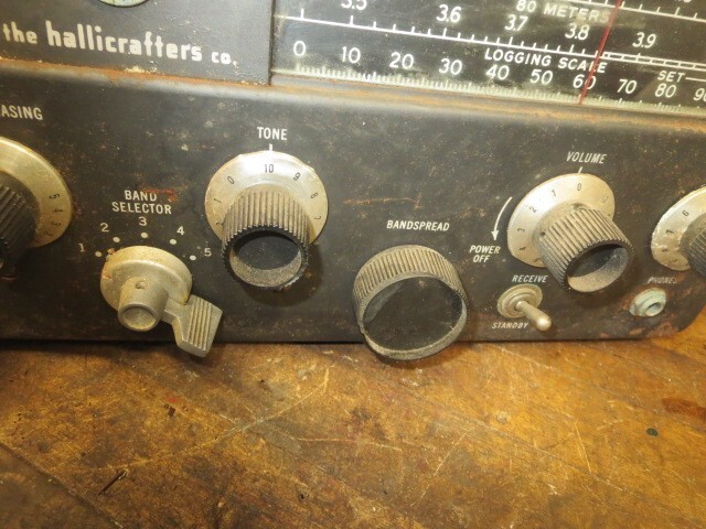 Hallicrafters Ham receiver model SX-71 tube Receiver. WORKING With 3 ...