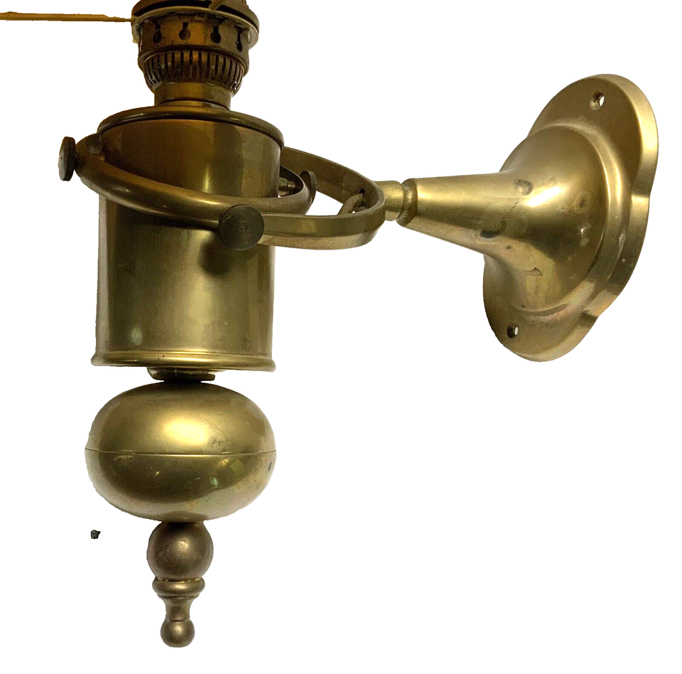 Marine Lamp Bronze on Gimbal "FORESTI & SUARDI" Boat | eBay UK