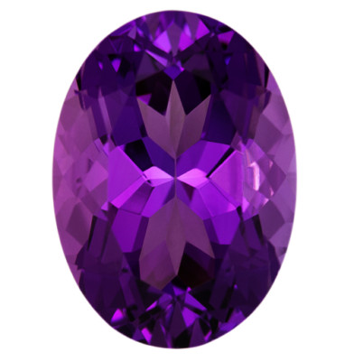 Natural Fine Rich Royal Purple Amethyst - Oval - Brazil - AAA Grade | eBay