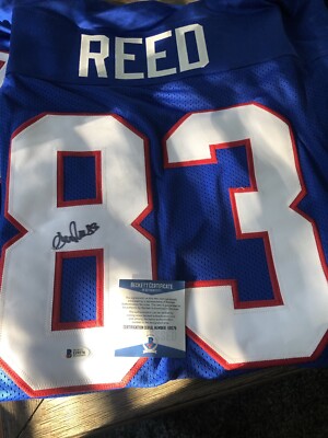 Andre Reed Autographed Signed Jersey Buffalo Bills HOF JSA | eBay