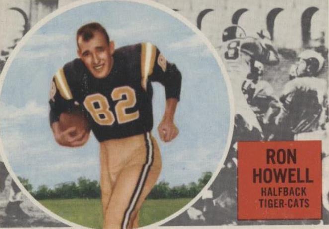1960 Topps CFL - Ron Howell #36 (RC) for sale online | eBay