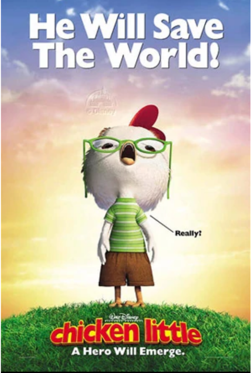 Chicken Little Movie Poster CHICKEN LITTLE DVD JOAN CUSACK DON KNOTS