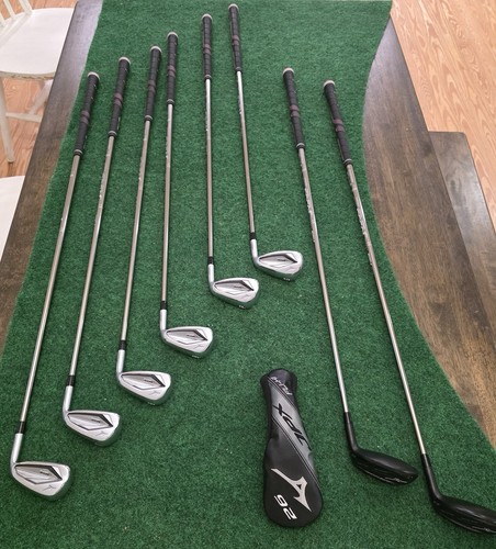 Mizuno JPX 923 Hot Metal HL Iron Set Hy #4,5, 6-PW,GW Recoil ESX 450 ...